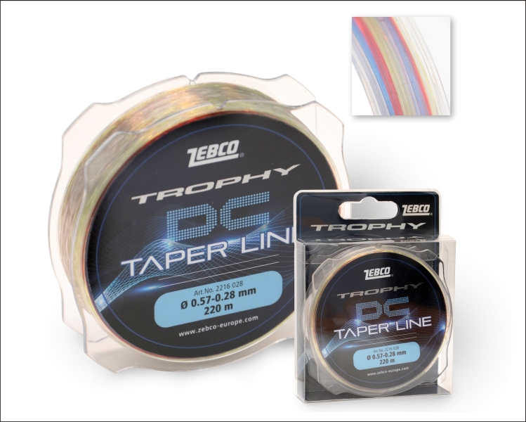 Zebco Trophy DC Taper vlasec, 220m, 1ks - Vlasce, silóny na kapry - Háčik